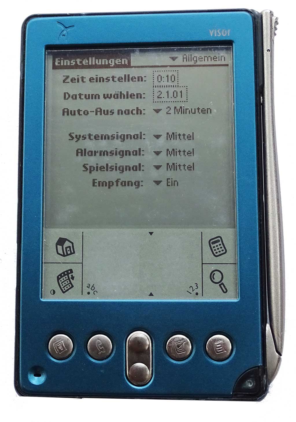 Visorphone – Handspring Prism Fanseite