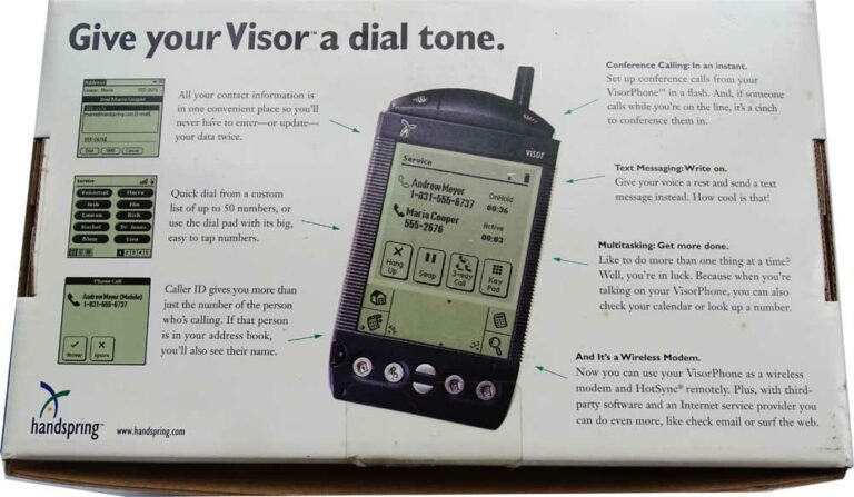 Visorphone – Handspring Prism Fanseite